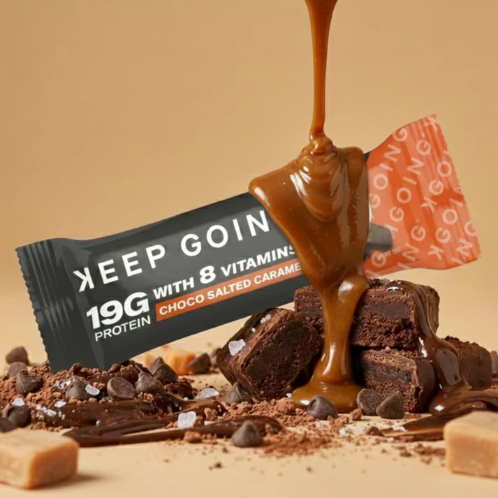 Keep Going Protein & Vitamin Bar Choco Salted Caramel