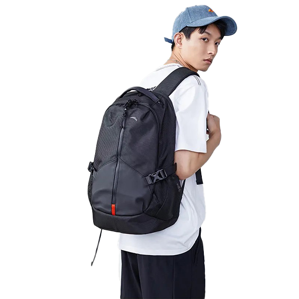 Anta Fitness Backpack For Unisex, Basic Black
