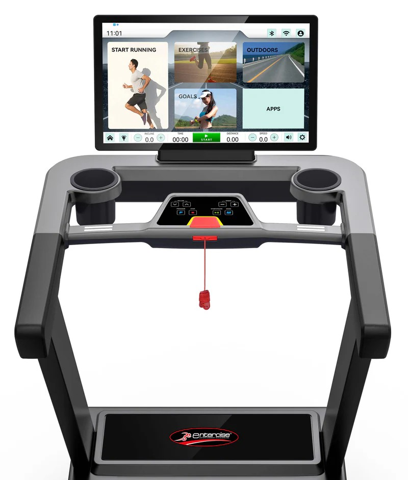 Entercise 6830Ta Commercial Treadmill With Touch Screen
