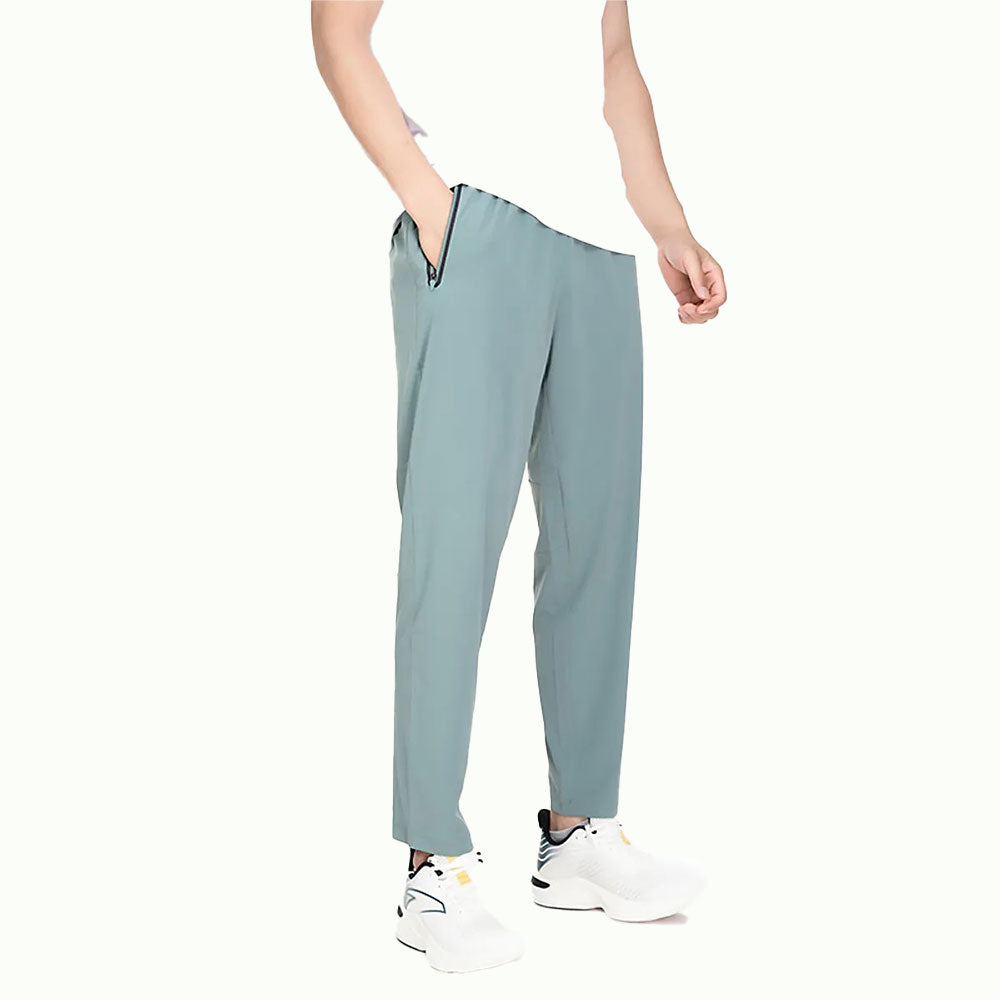 Anta Running Pants For Men, Green Grey